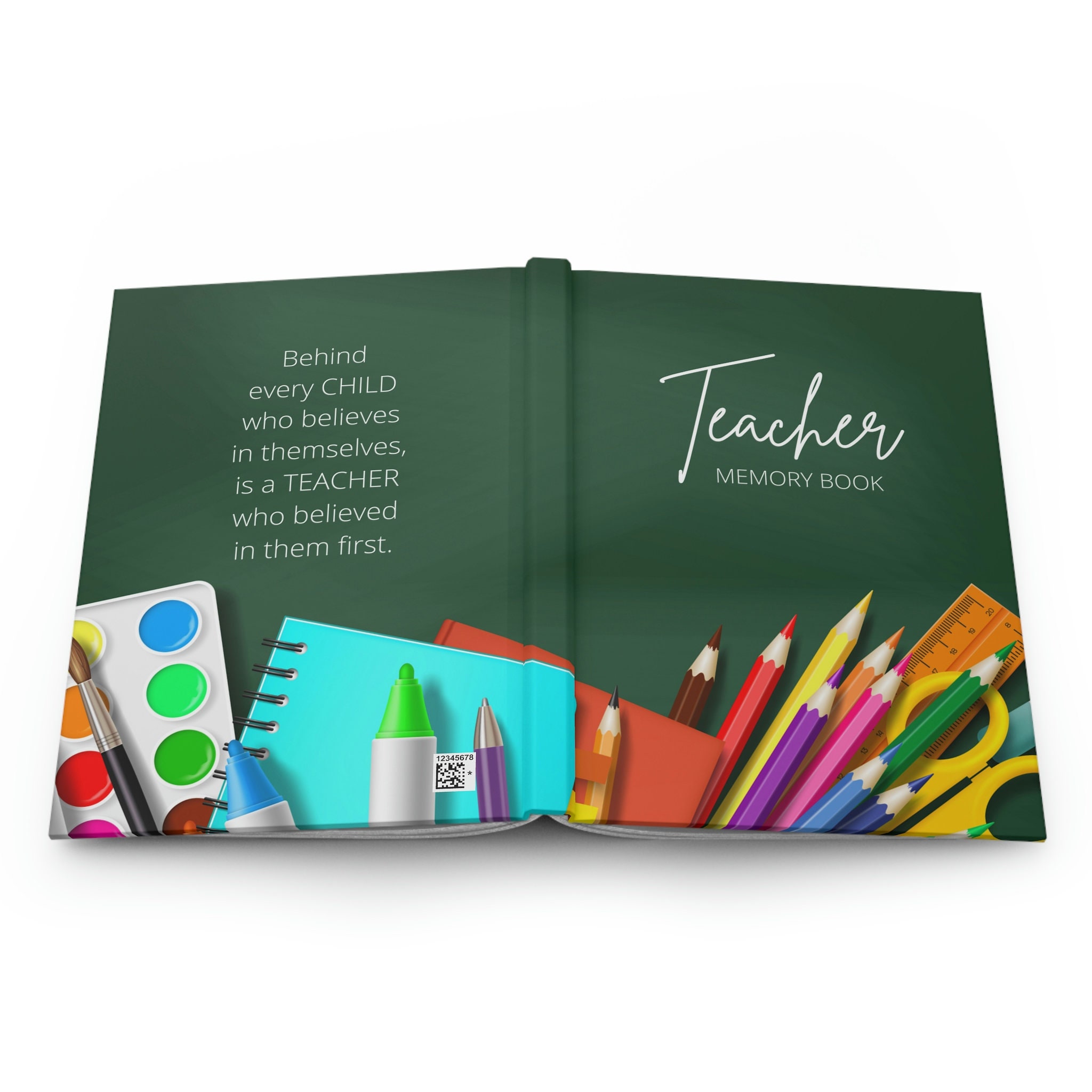 Teacher Memory Book Teacher Appreciation Gift Teacher - Etsy