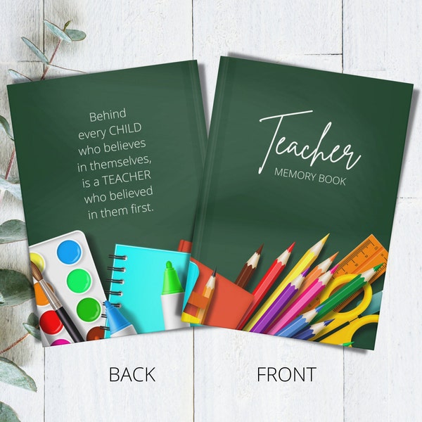 End of School Memory Book - Etsy