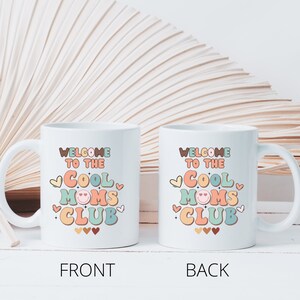 MOM Retro Coffee Mug, Cool Moms Club Coffee Cup, Expecting Mom Gift ...