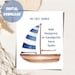 My 1st Summer Footprint Art, Boat Footprint Art, Summer Handprint Craft ...