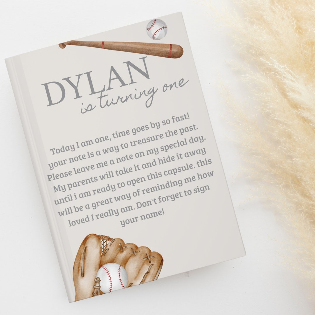 Is Turning One, Boho Baseball Birthday Time Capsule, Rookie of the Year ...
