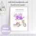 Happy Birthday Handprint Art, Birthday Handprint Craft, DIY Birthday ...
