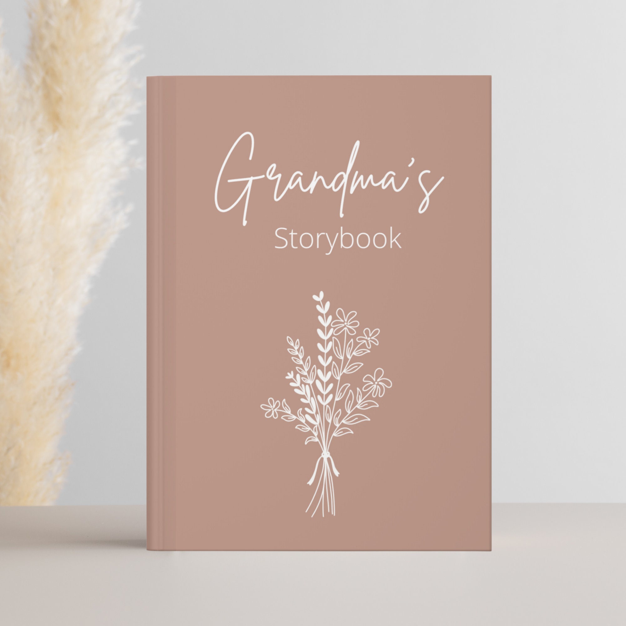 Grandma's Storybook Hardcover Journal New Grandma Gift - Etsy