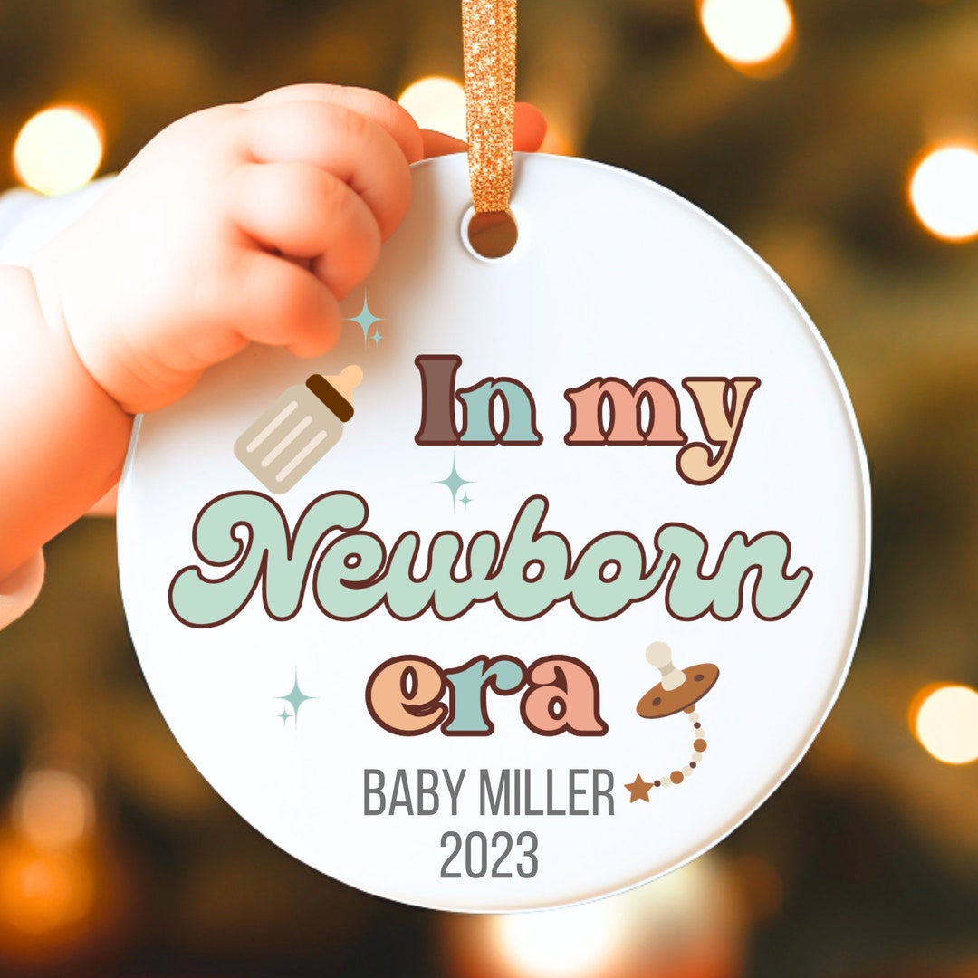 In My Newborn Era Ornament, Swiftie Baby Gift, Swiftie Ornament ...