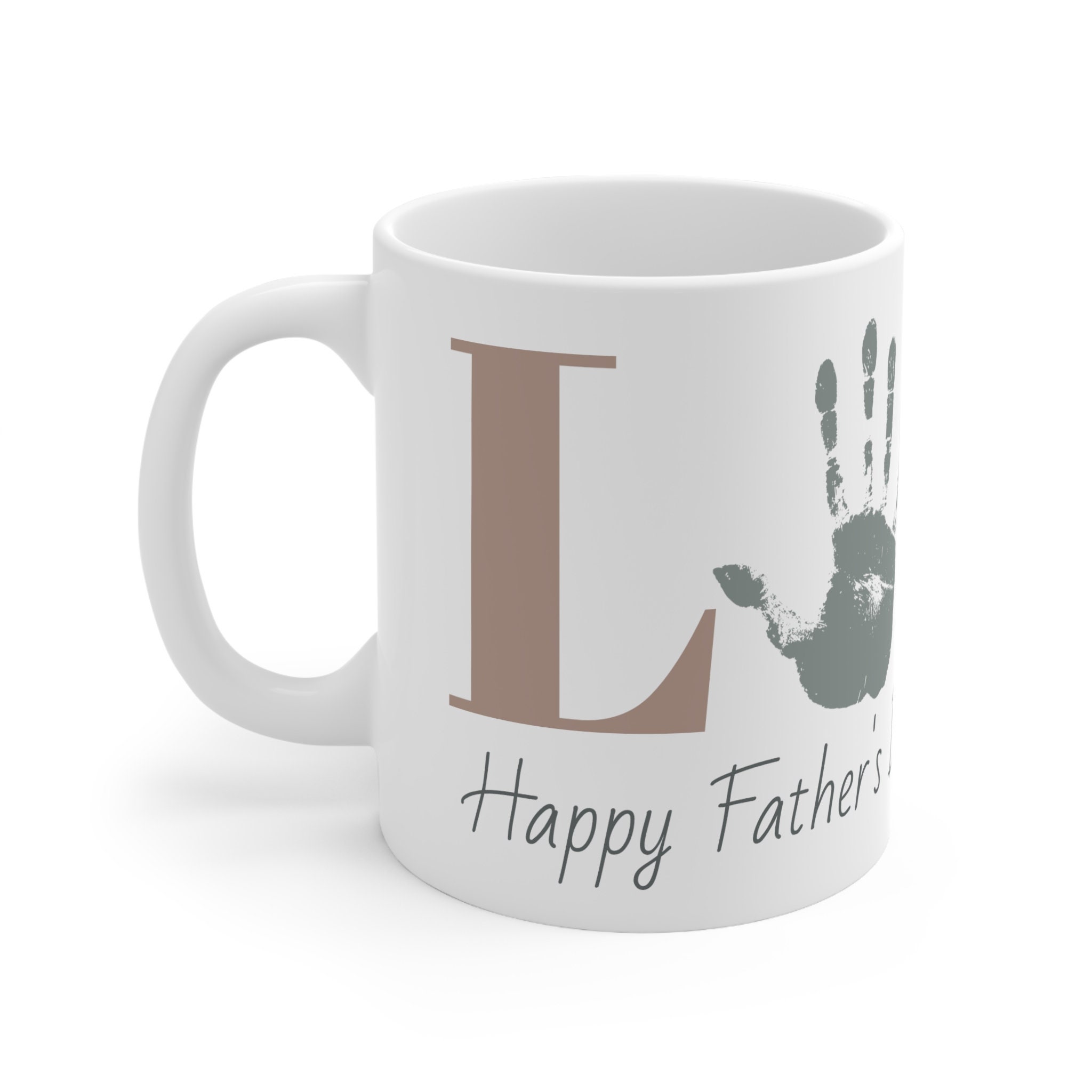 Happy Father's Day Mug, LOVE Baby's First Father's Day, Gifts From Baby ...