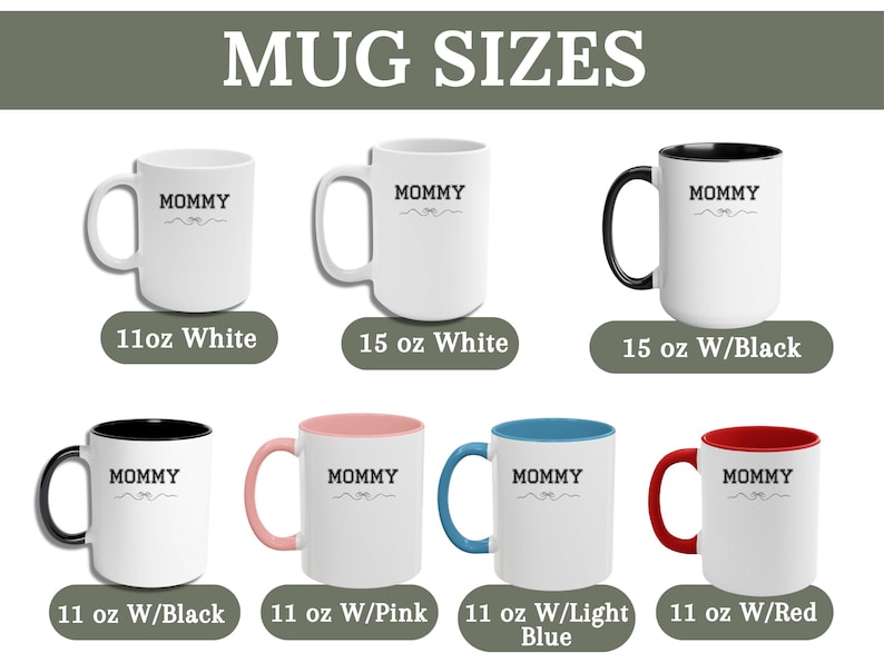 Mommy Era Mug, Custom Cool Mom Energy Mug, Funny Mom Gift, New Mom Mug ...