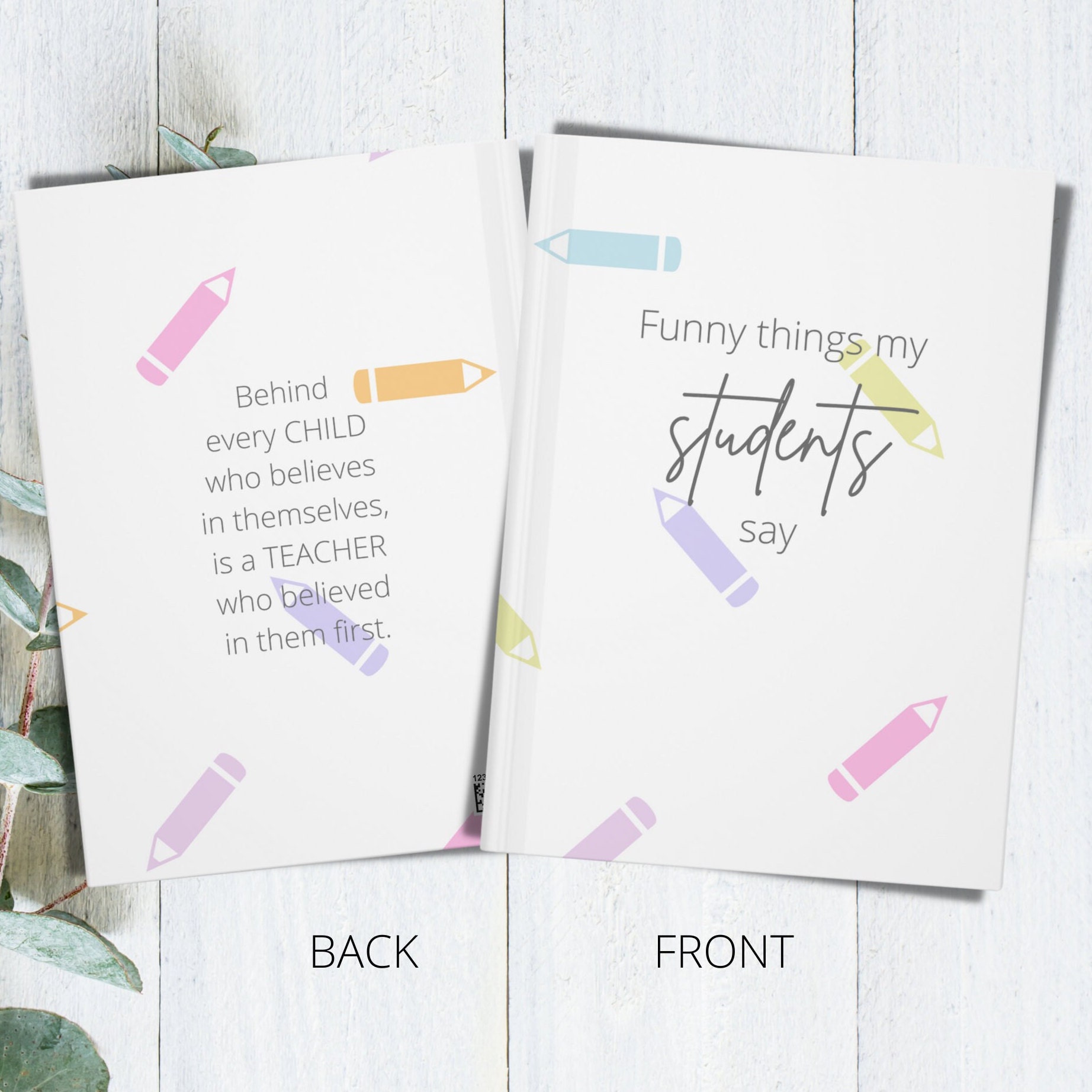 Teacher Journal, Teacher Memory Book, Funny Things My Students Say ...