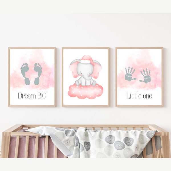 Elephant Handprint Craft - Etsy