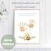 I Love You DIY Handprint Art, Heart Love, Kids Handprint Craft, Gift ...