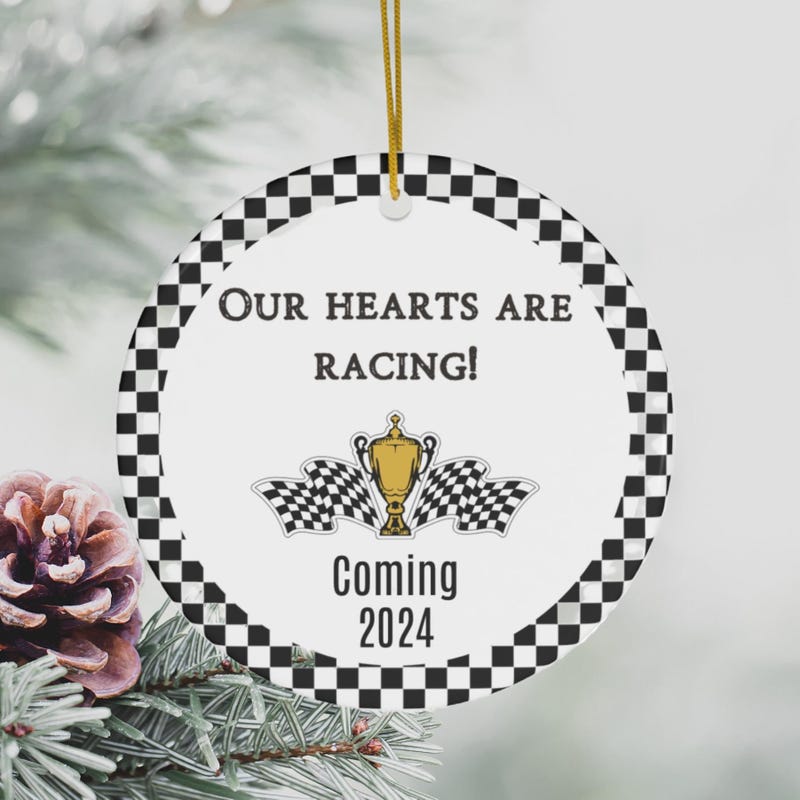 Race Car Ornament - Etsy