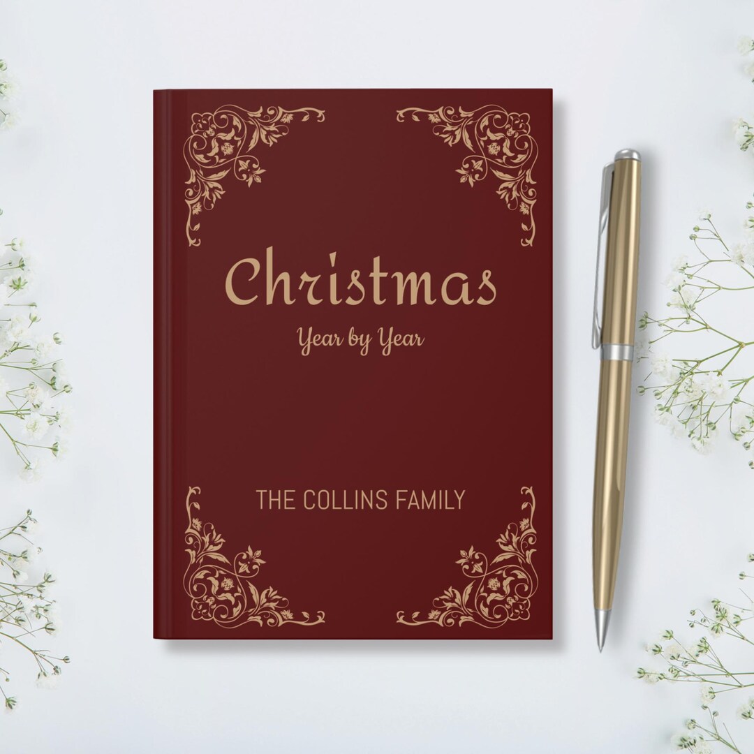 Christmas Memories Keepsake Book, Christmas Tradition Gift, Baby's ...