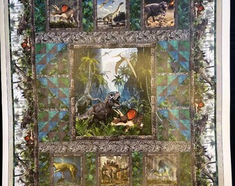 Jurassic Quilt | Etsy