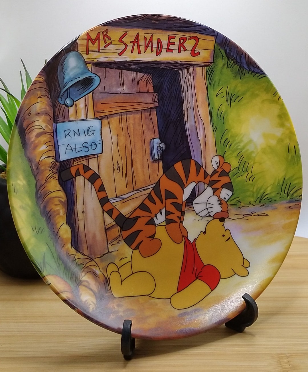 Winnie the Pooh Plate Limited Edition Hello Pooh by the Bradford ...