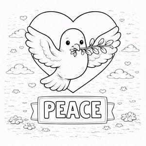 Martin Luther King Jr. Preschool Coloring Book | Peace Love and ...