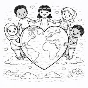 Martin Luther King Jr. Preschool Coloring Book | Peace Love and ...