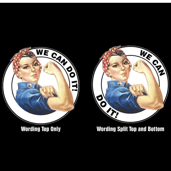 Rosie the Riveter Sticker - Etsy