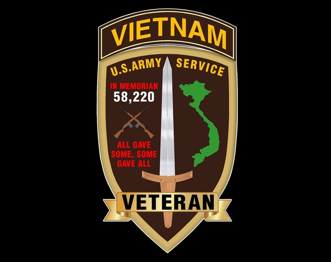 Vietnam Veteran Sticker Decal - Etsy