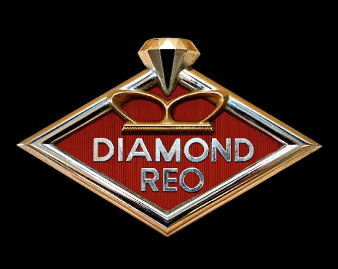 Diamond REO Vintage 1960's Hood Emblem Sticker Decal - Etsy