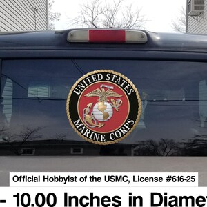 United States Marine Corps. Decal Sticker - US Marine Corps - Official ...