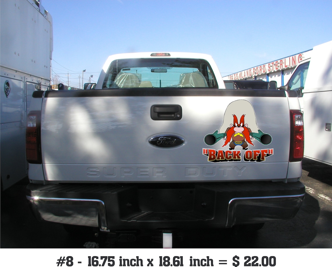 Yosemite Sam Back off Sticker BACK OFF Yosemite Sam Decal - Etsy