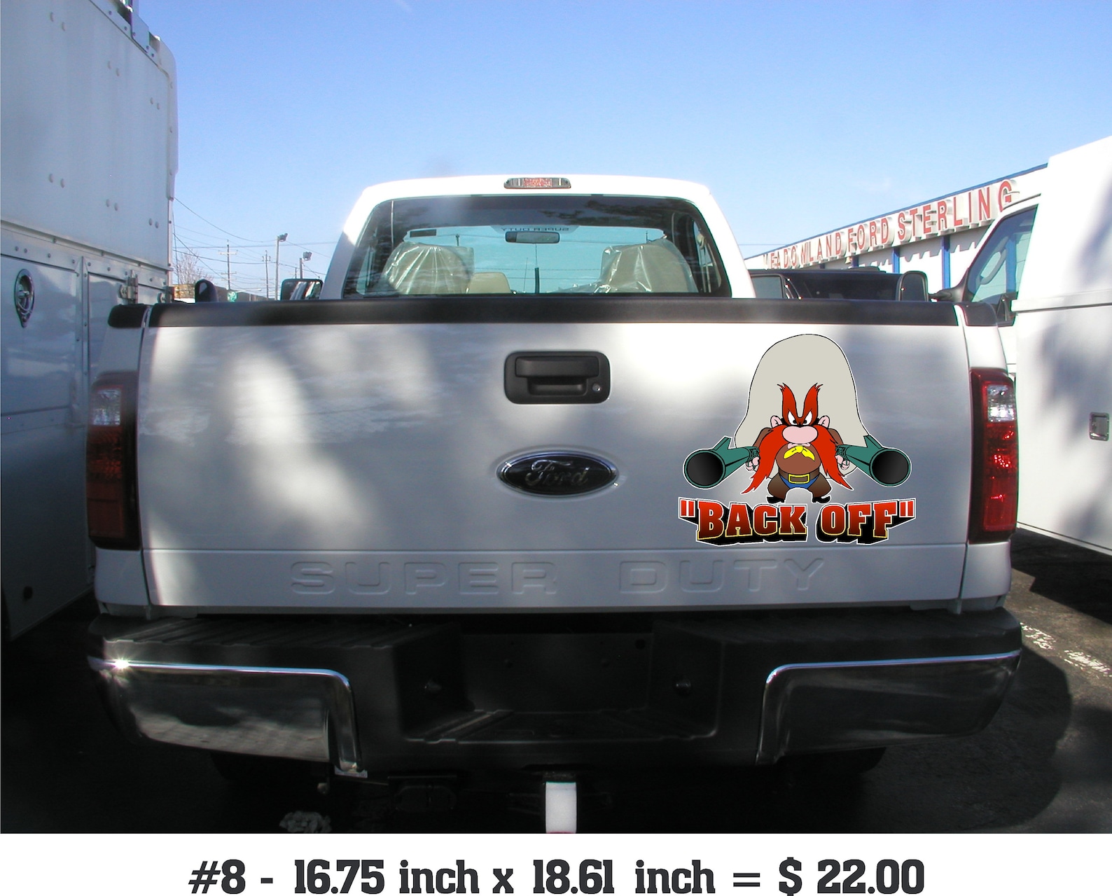 Yosemite Sam Back off Sticker BACK OFF Yosemite Sam Decal - Etsy