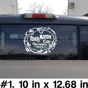 Ford Die-cut 1903 Re-drawn Historic Vintage Logo - 1903 Ford Logo ...