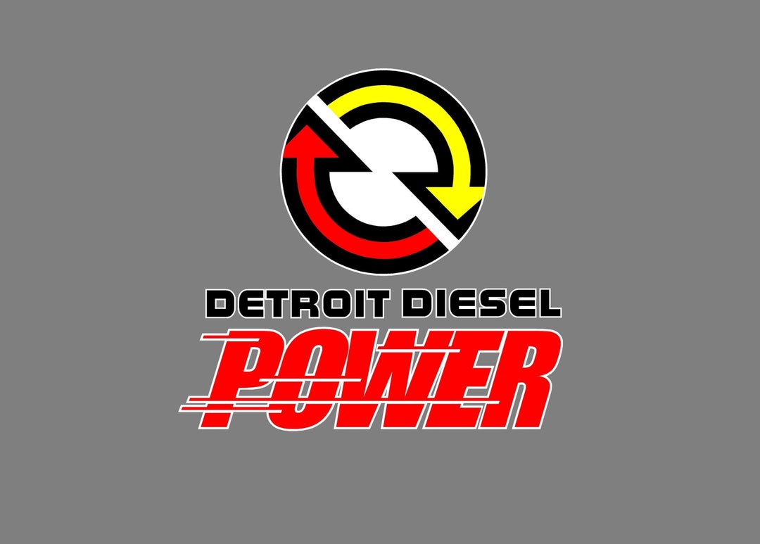 Detroit Diesel Power Logo Emblem Sticker Decal - Etsy