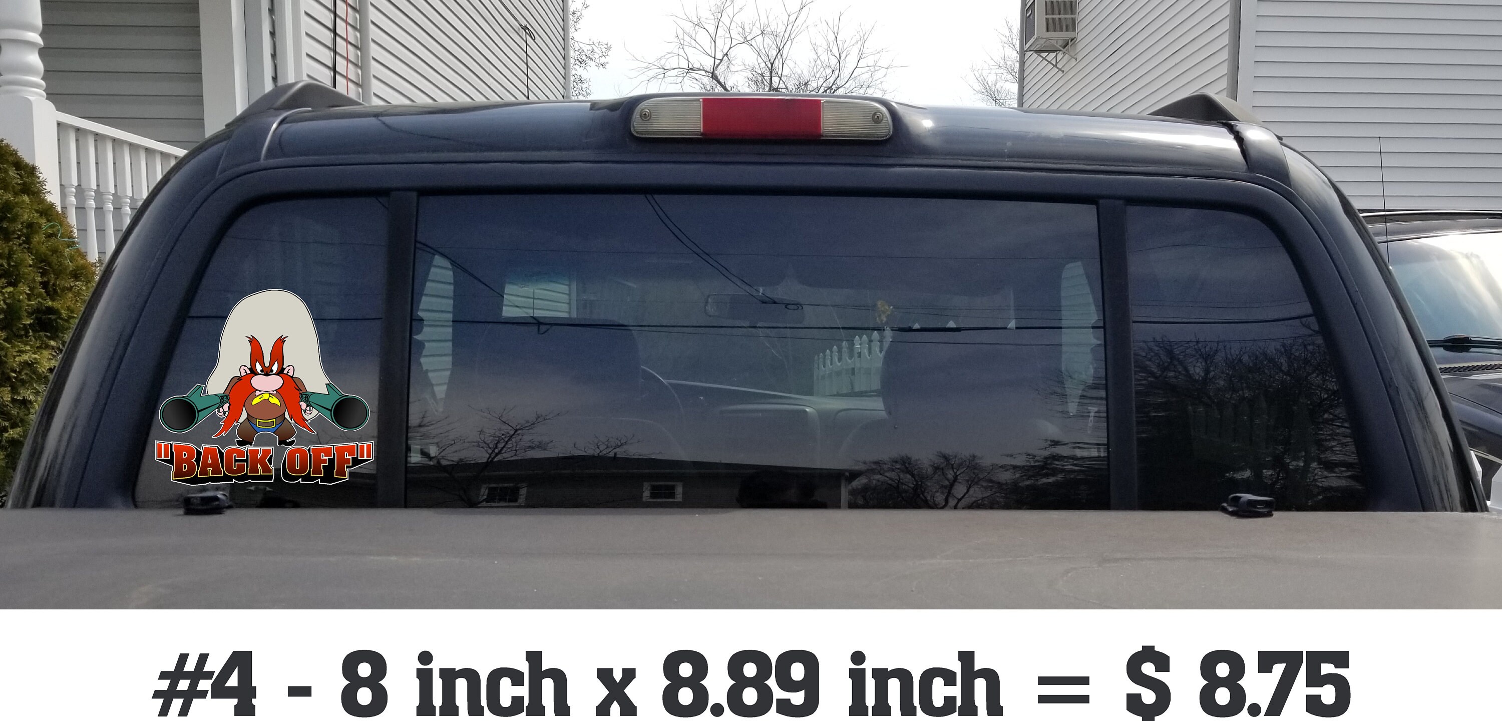 Yosemite Sam Back off Sticker BACK OFF Yosemite Sam Decal - Etsy