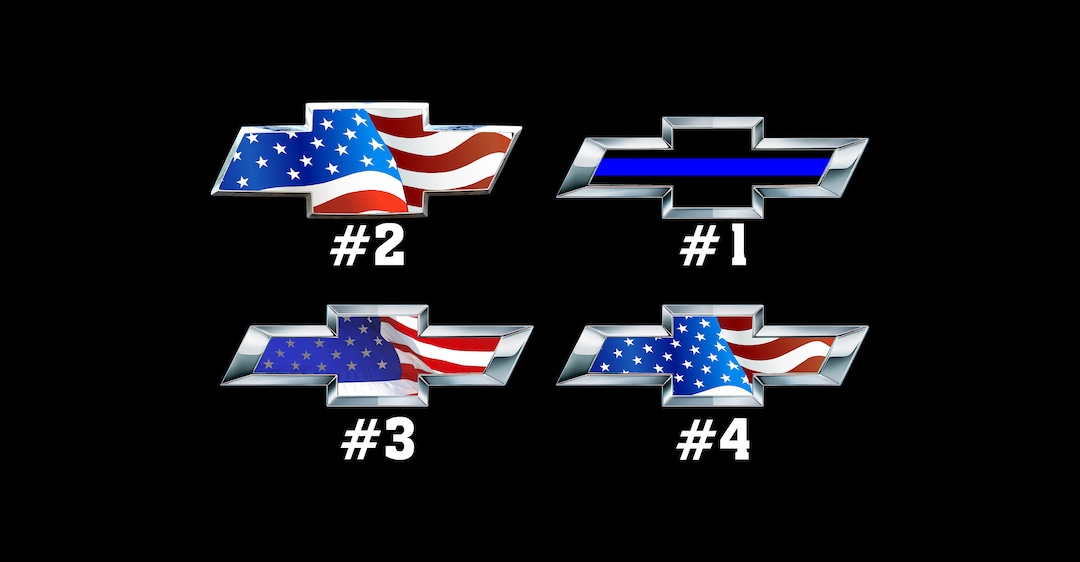 Chevy Bow-tie American Flag, American Flag Inside a Chevrolet Bow-tie ...