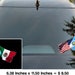 US, Guatemala and Mexico 3 Crossed Flags Decal Sticker United States ...