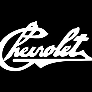 Chevy 1912 Vintage Chevrolet Script Logo for Rear Window Sticker ...