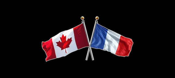 French Canadian Flag