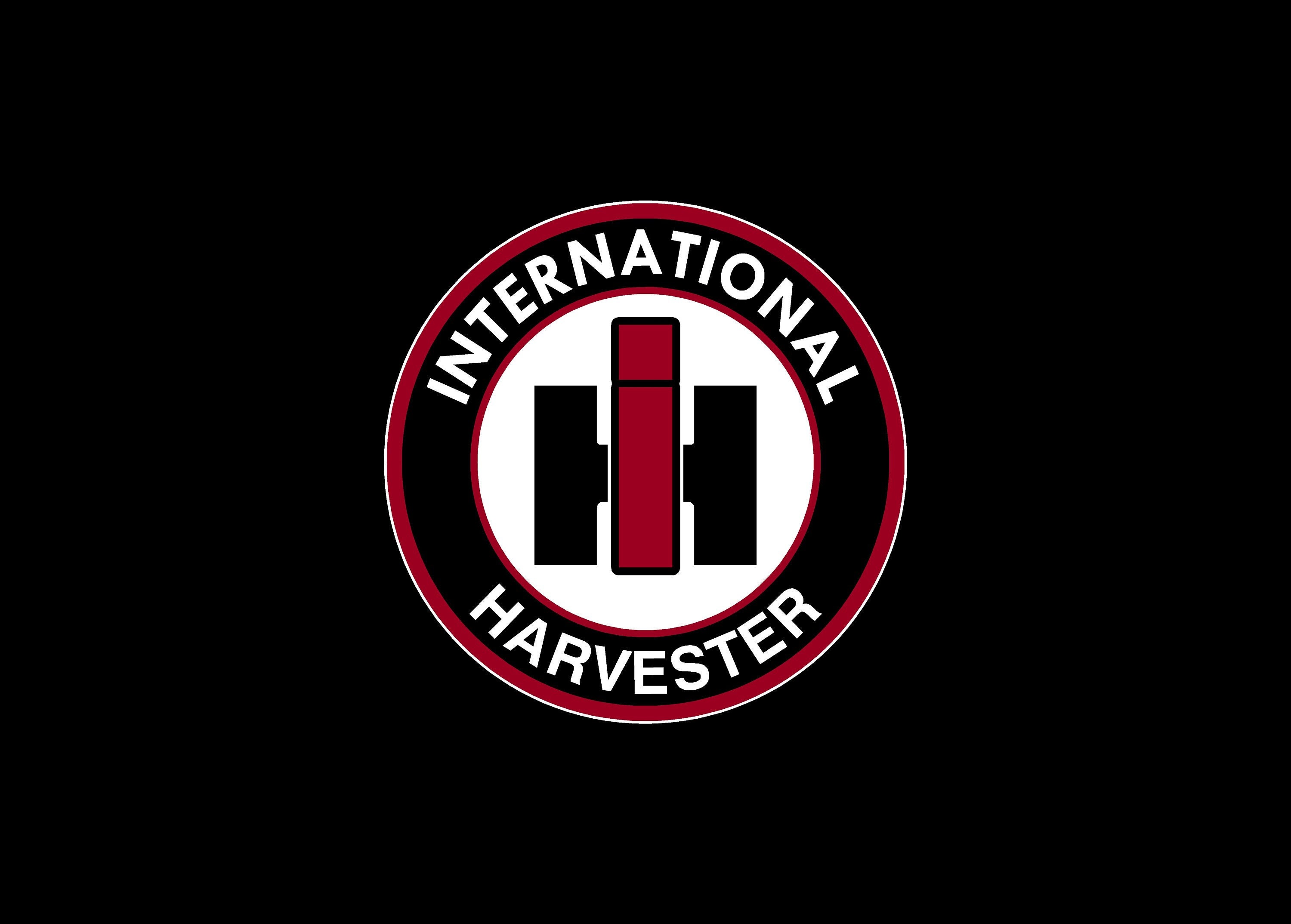 International Harvester Logo Flames
