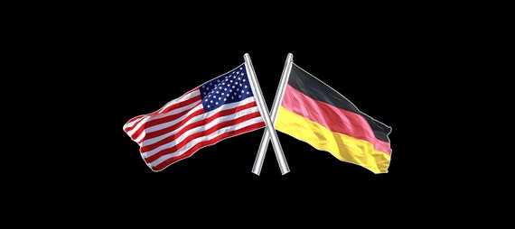 German And American Flag Images