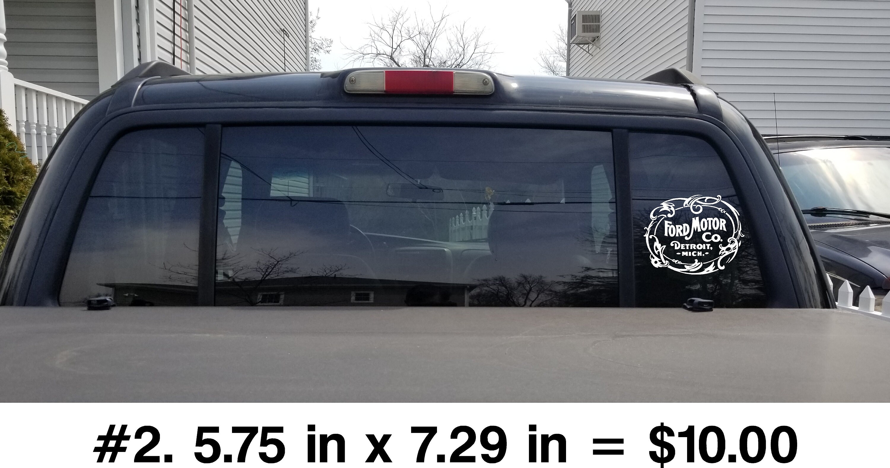 Ford Truck Window Decals