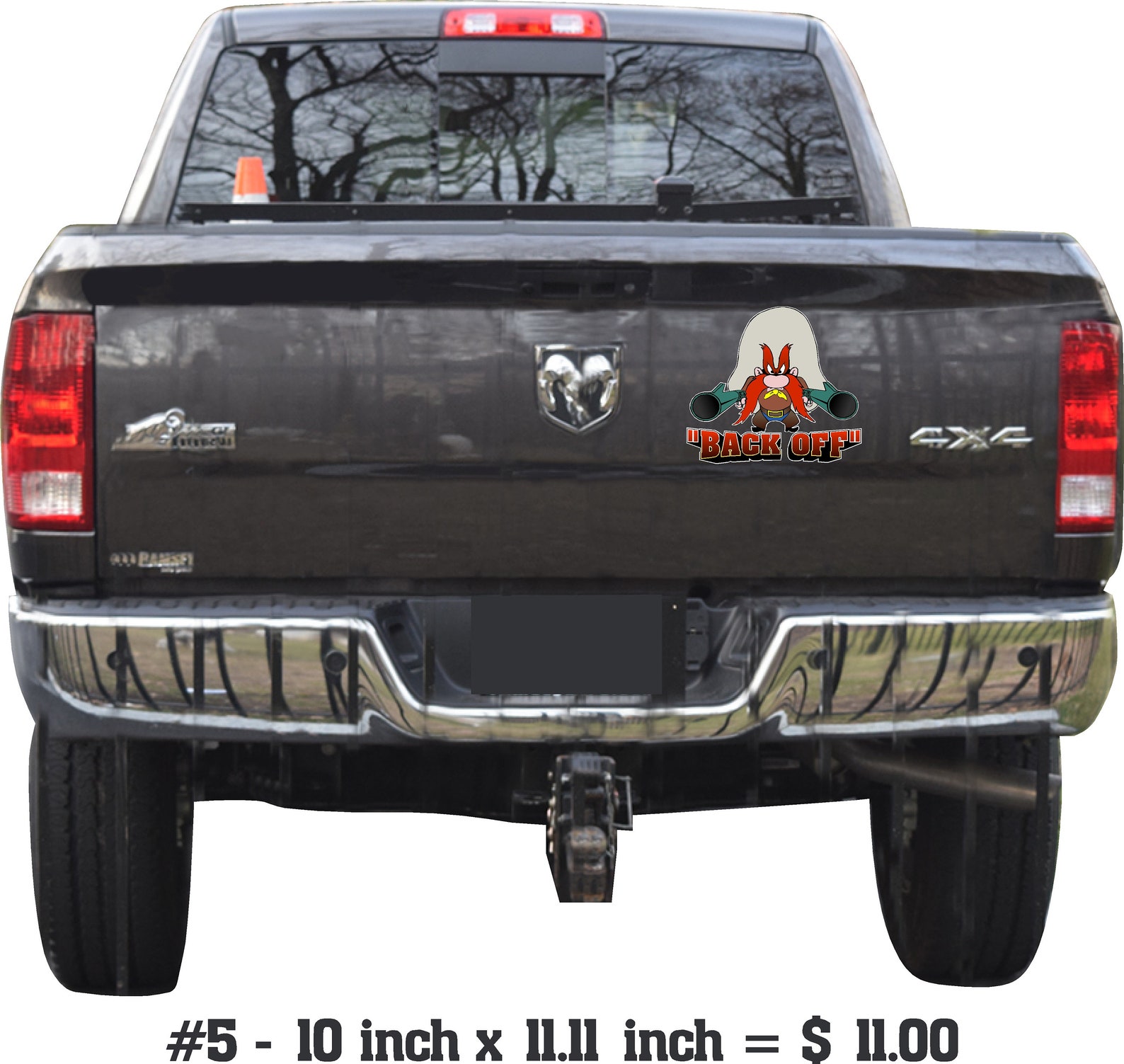 Yosemite Sam Back off Sticker BACK OFF Yosemite Sam Decal - Etsy