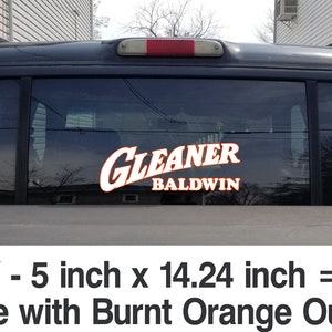 Vintage Gleaner Baldwin Combines Allis-chalmers Redrawn- Emblem Logo ...