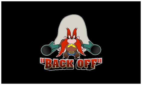 Yosemite Sam Back off Sticker BACK OFF Yosemite Sam Decal - Etsy