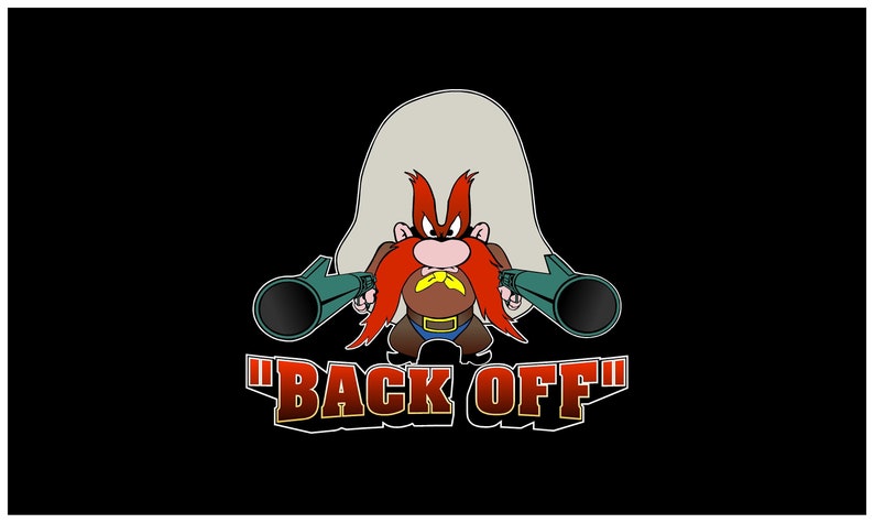 Yosemite Sam Back off Sticker BACK OFF Yosemite Sam Decal - Etsy