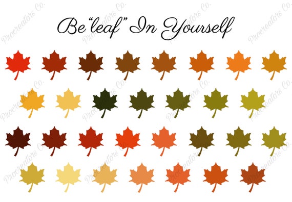 Beleaf in Yourself Procreate Color Palette DIGITAL | Etsy