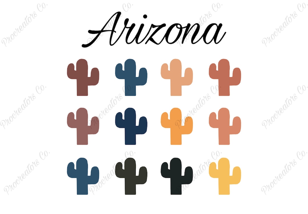 Arizona Procreate Color Palette | *DIGITAL DOWNLOAD* | Procreatorsco ...