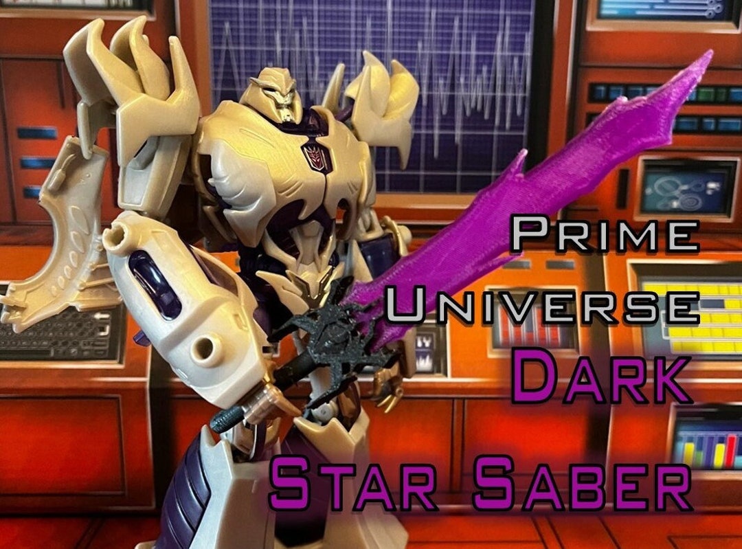 Prime Dark Star Saber - Transformers Accessory - Etsy