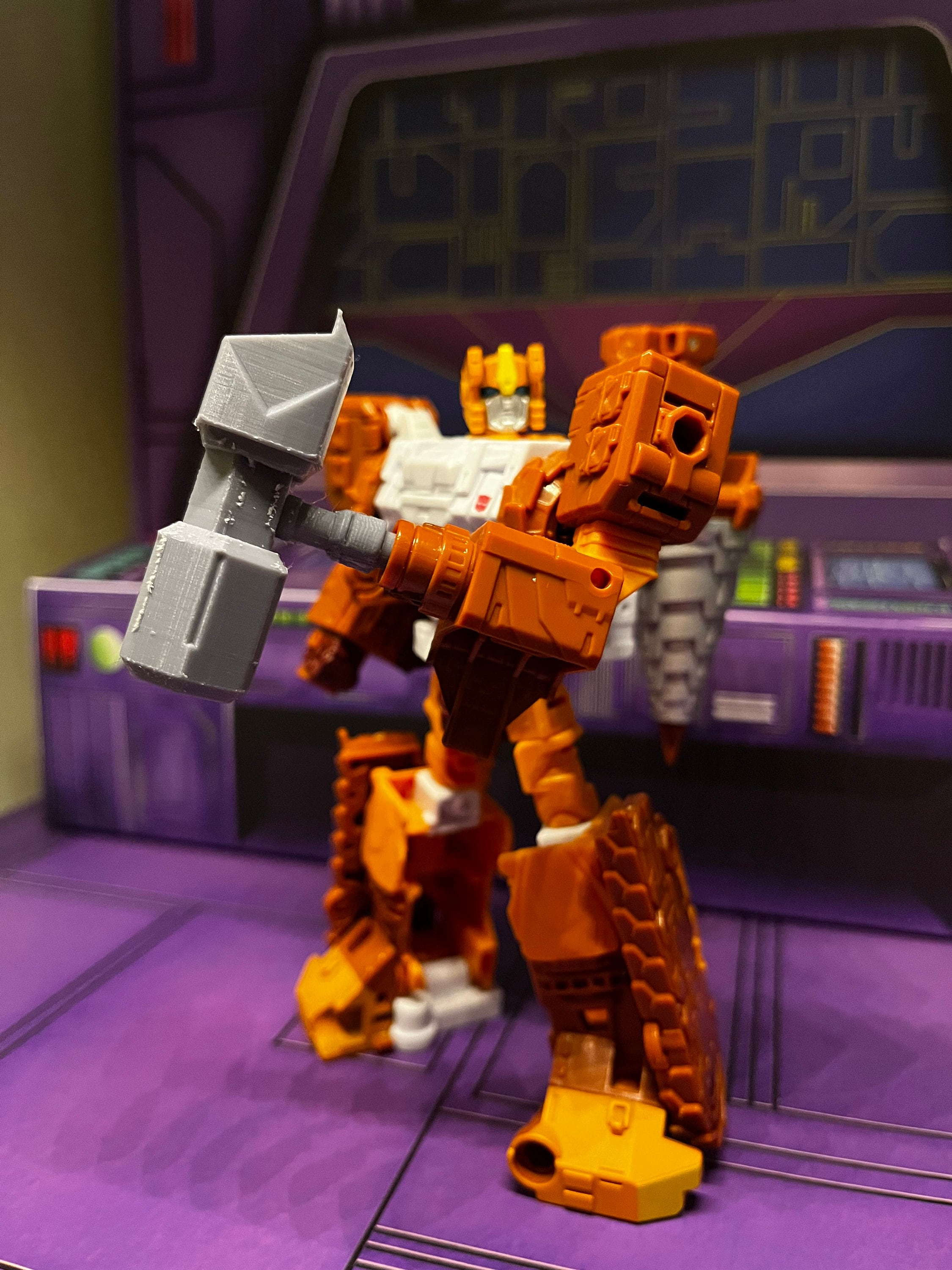 Transformers Prime Breakdown Hammer