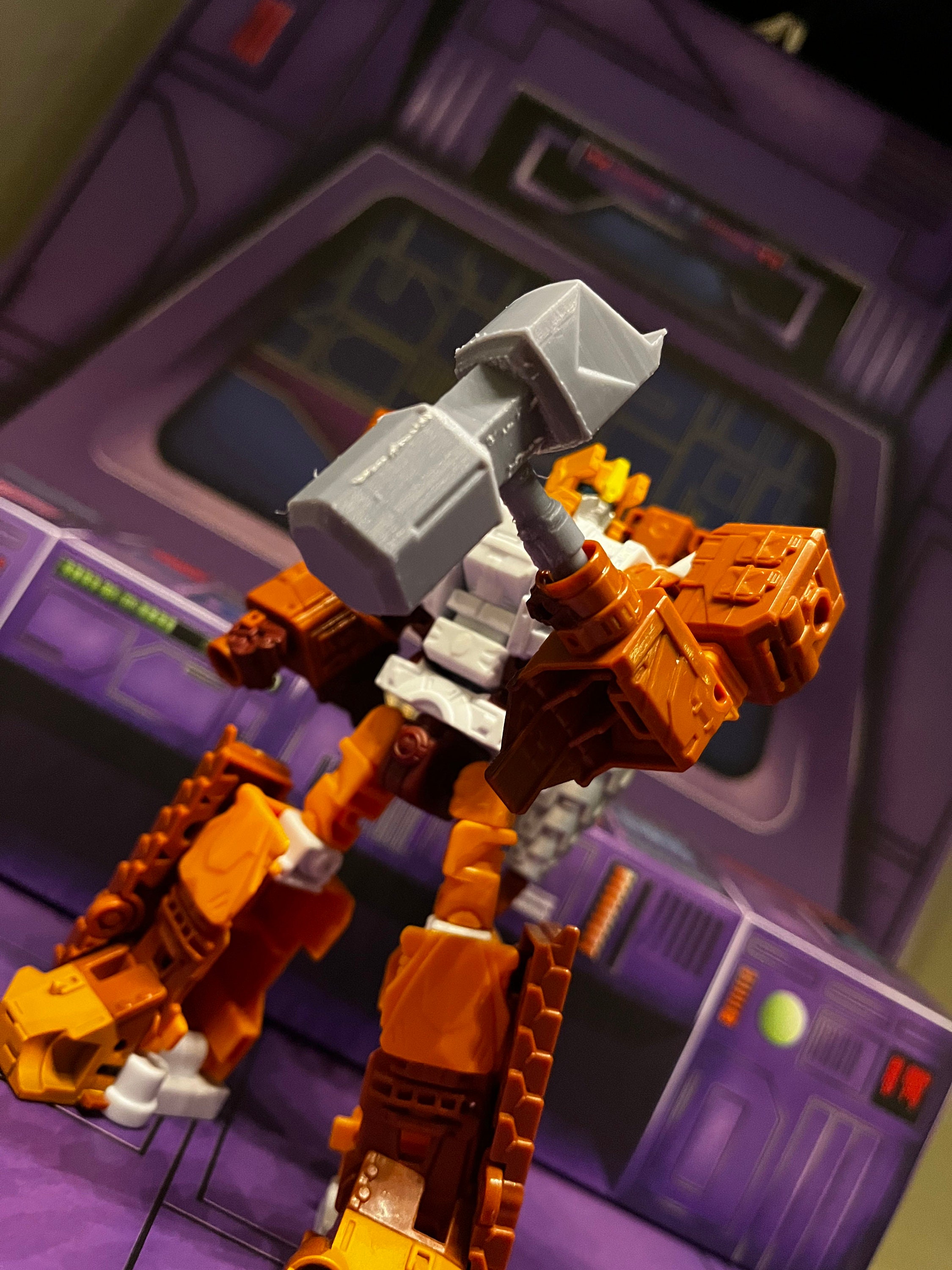 Transformers Prime Breakdown Hammer