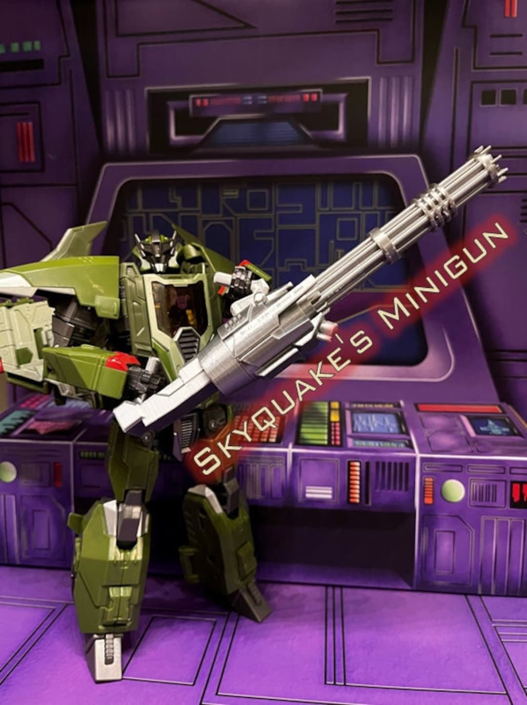 Skyquake's Minigun Transformers Accessory - Etsy