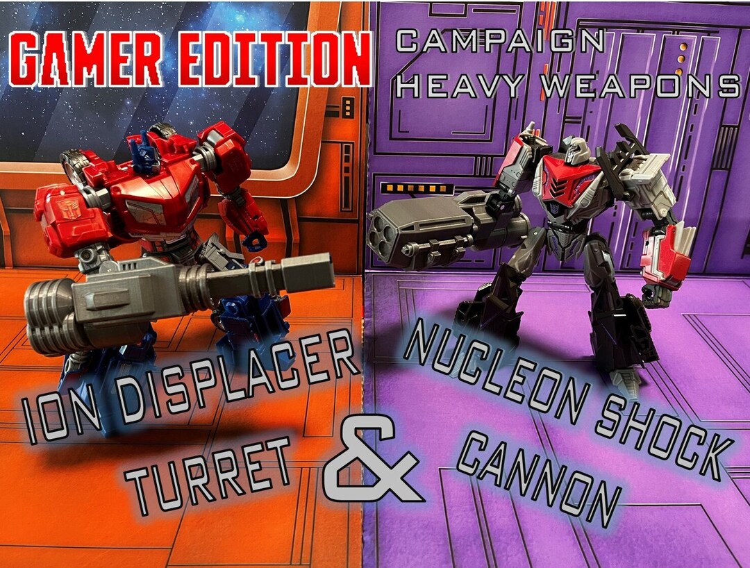 WFC Campaign Heavy Weapons Transformers SS:GE Accessory - Etsy