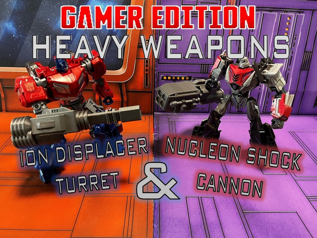 WFC Heavy Weapons - Transformers SS:GE Accessory - Etsy
