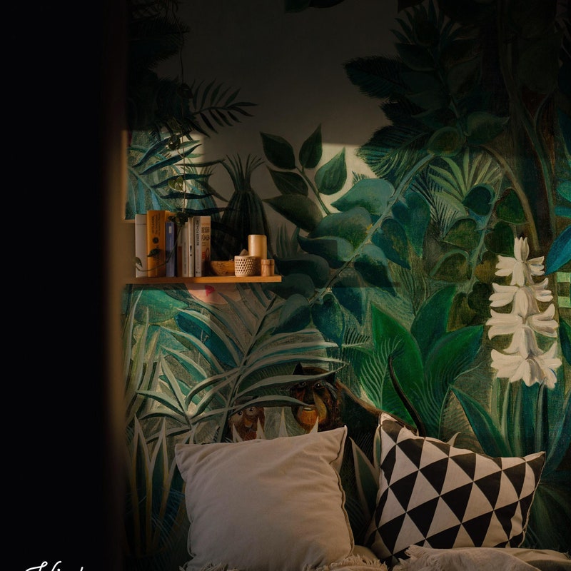 Jungle Wall Mural - Etsy