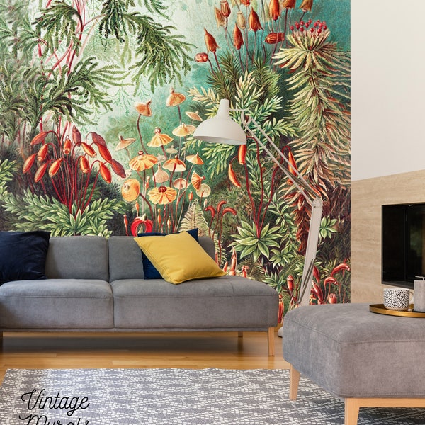 Tropical Wall Mural - Etsy