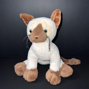 Webkinz Siamese Cat Plush - Etsy